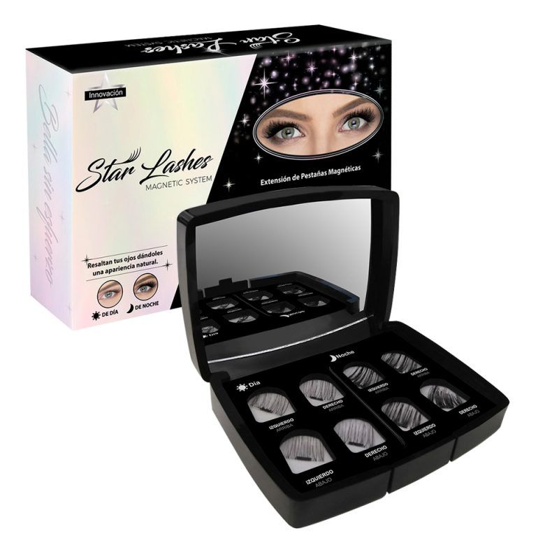 Star Lashes Magnetic System Pestañas magnéticas - En un click