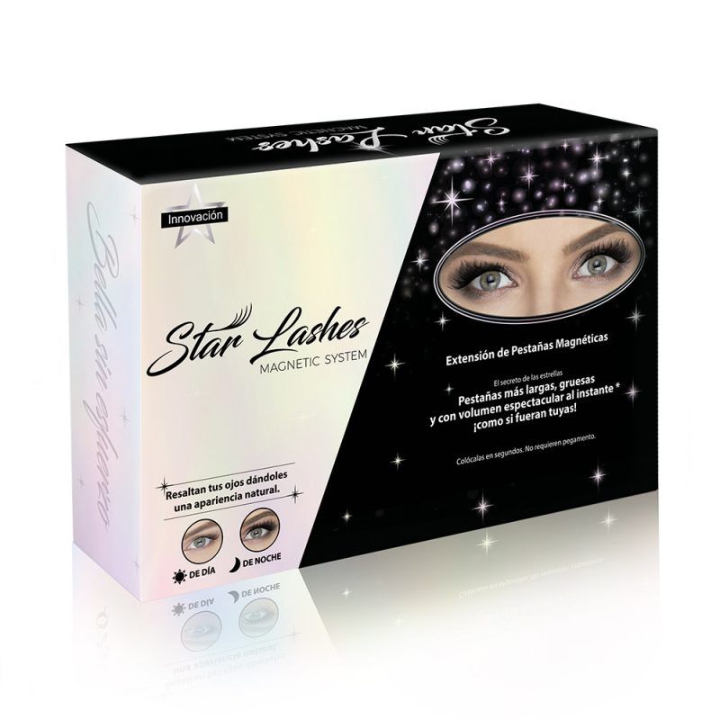 Star Lashes Magnetic System Pestañas magnéticas - En un click
