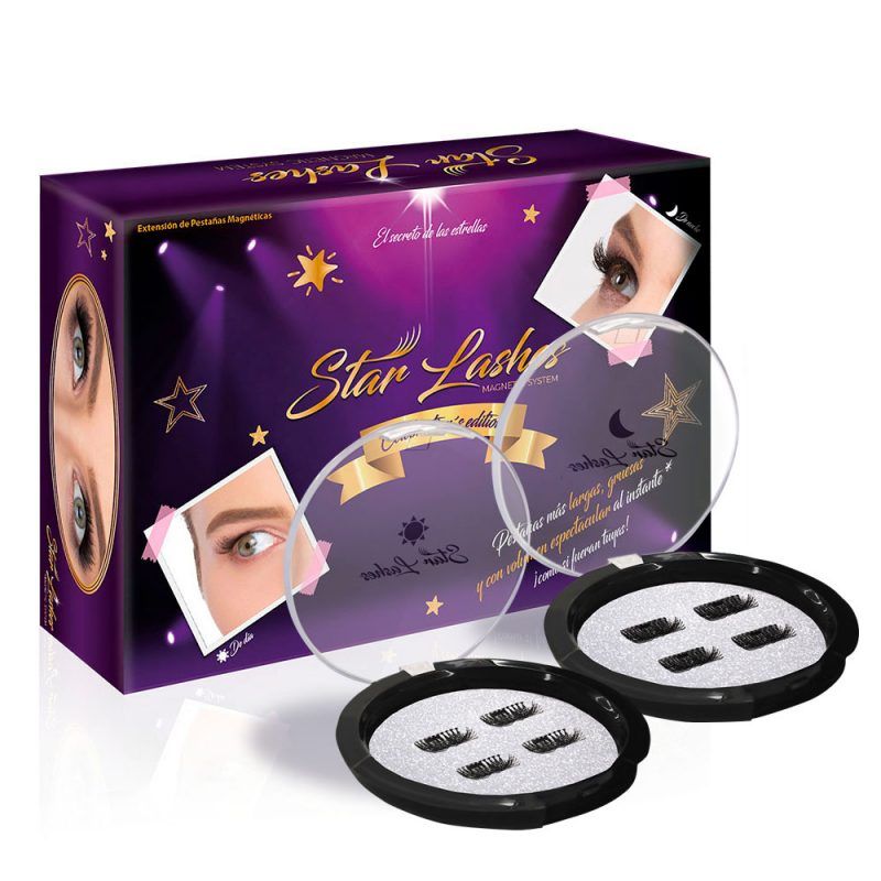 Star Lashes Summer Edition Pestañas Magnéticas - En un click