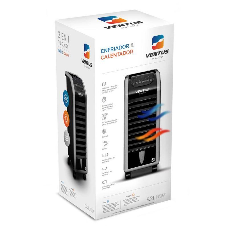 Enfriador y calentador de aire Ventus Dual Tech - En un click
