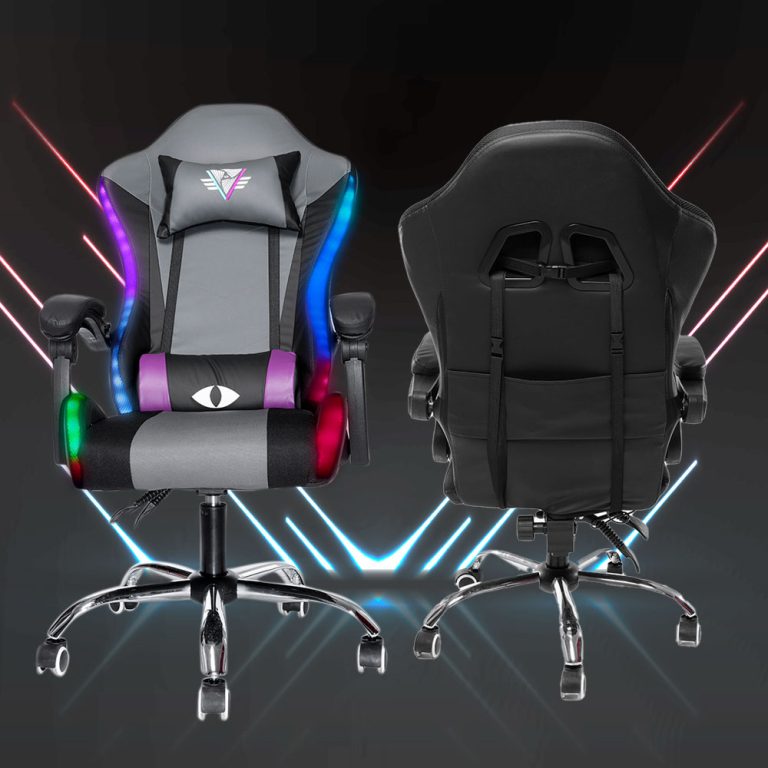 Silla Gamer con Luz Led Andrómeda — ¡Últimas Piezas! - En un click