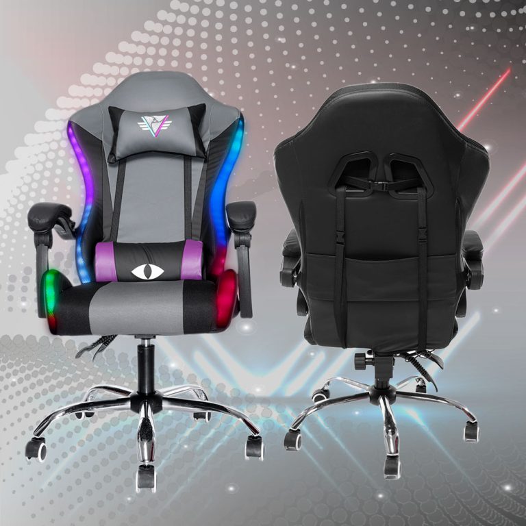 Silla Gamer con Luz Led Andrómeda — ¡Últimas Piezas! - En un click